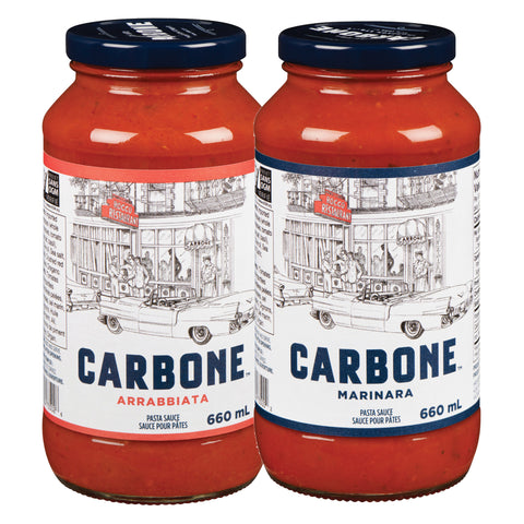 Supermarché PA / Carbone Pasta Sauces 660ml
