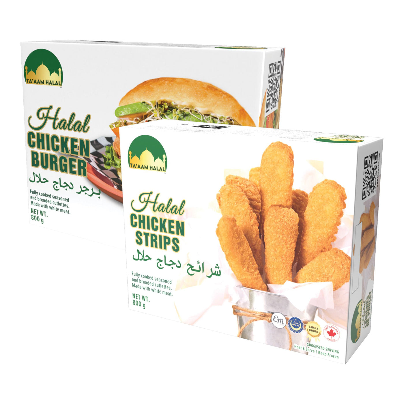 Supermarché PA / Ta'aam Halal Breaded Chicken 800g