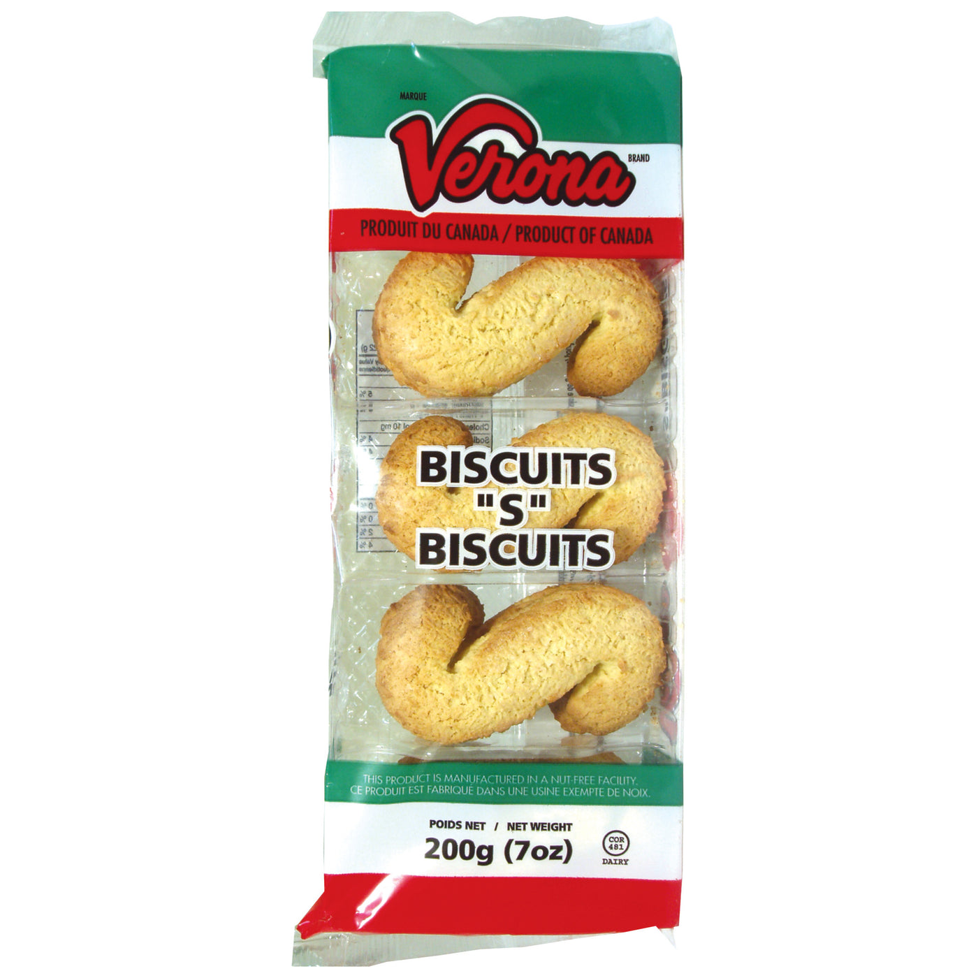 Supermarché PA / Verona "S" Cookies 200g