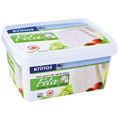 Supermarché PA / Krinos Goat Milk Feta Cheese 400g
