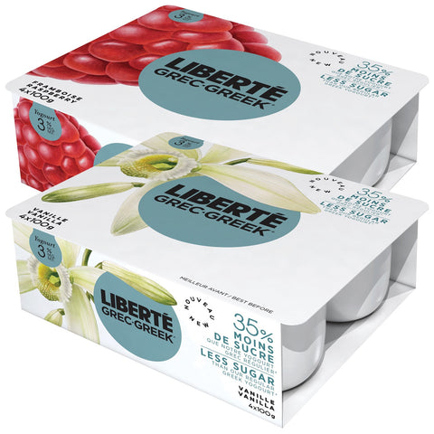 Supermarché PA / Liberté Greek Yogurt 4x100g