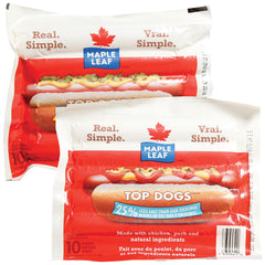 Supermarché PA / Maple Leaf Top Dogs Hotdog Wieners 375g