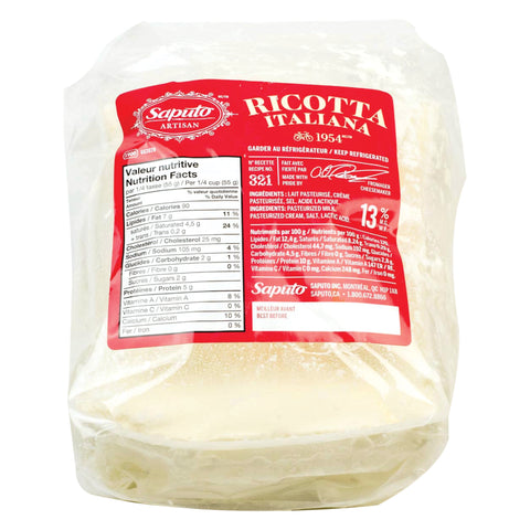Supermarché PA / Saputo Ricotta Cheese